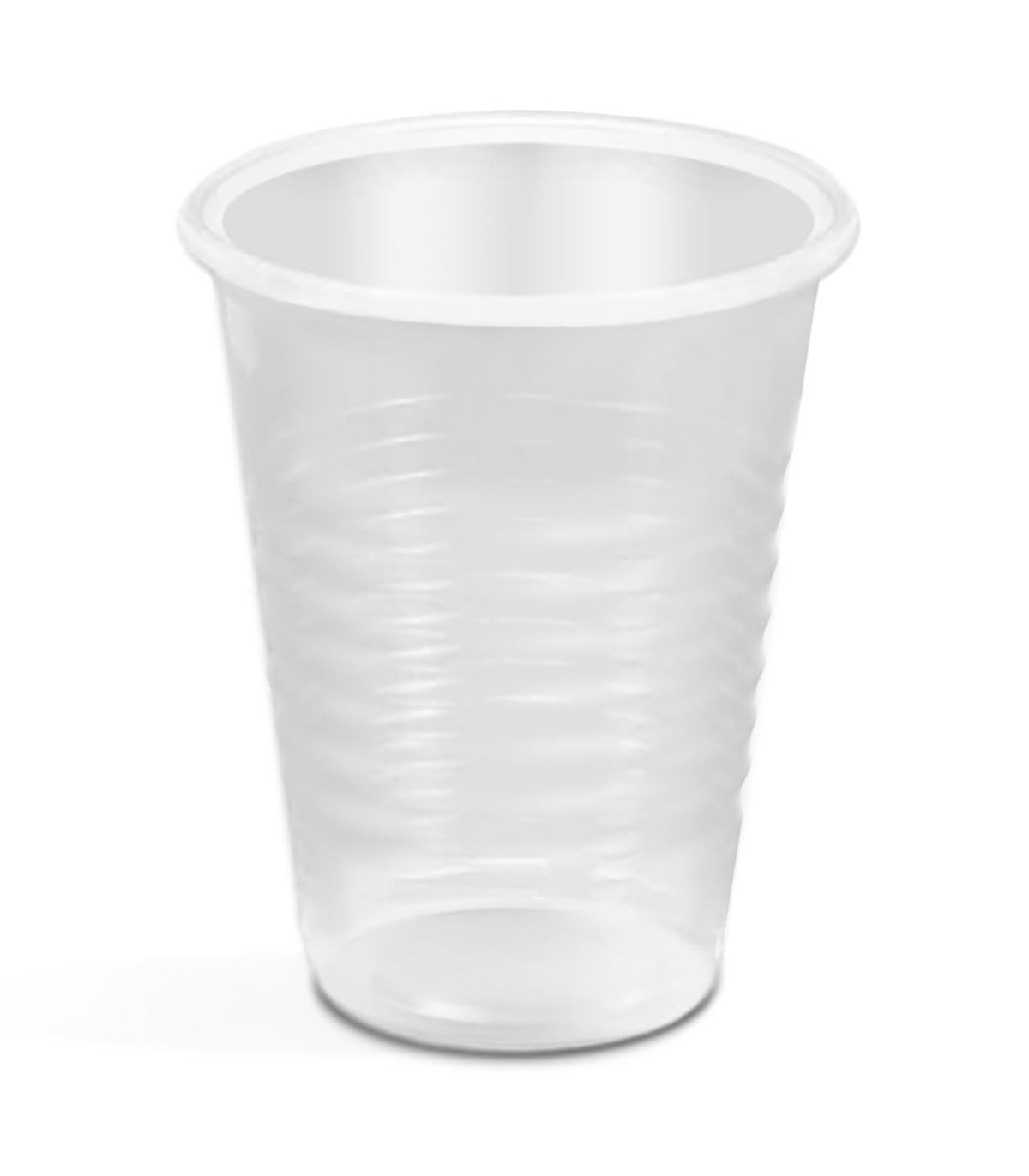 Vasos de Plastico Desechables, 50 Uds. (200 cc Transparente)